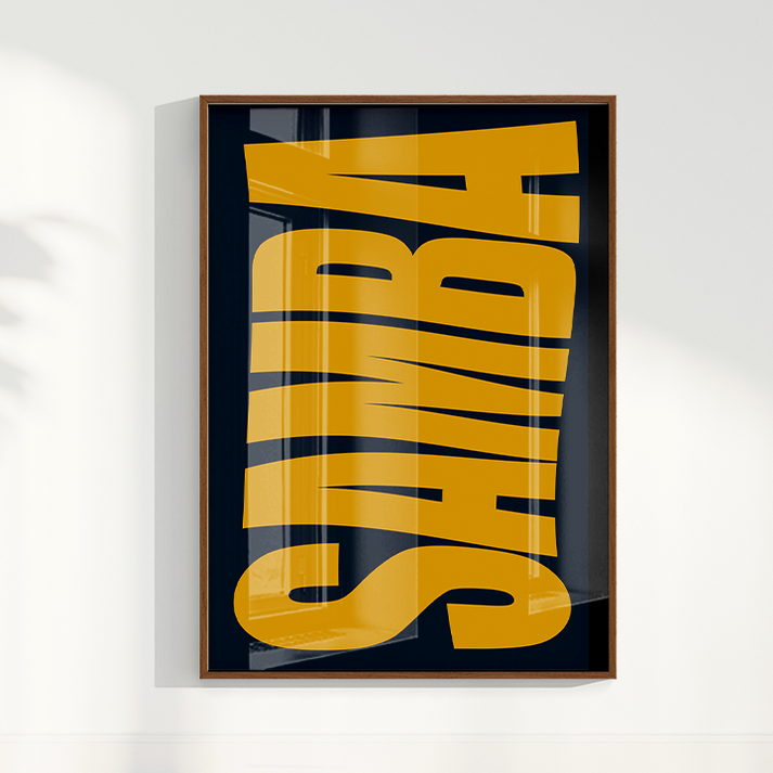 Quadro decorativo Samba III | LARTESTUDIO