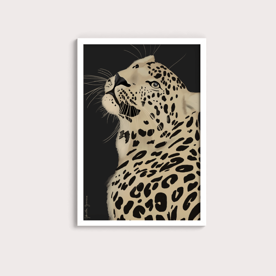 Quadro ilustração Onça | LARTESTUDIO - LARTESTUDIO