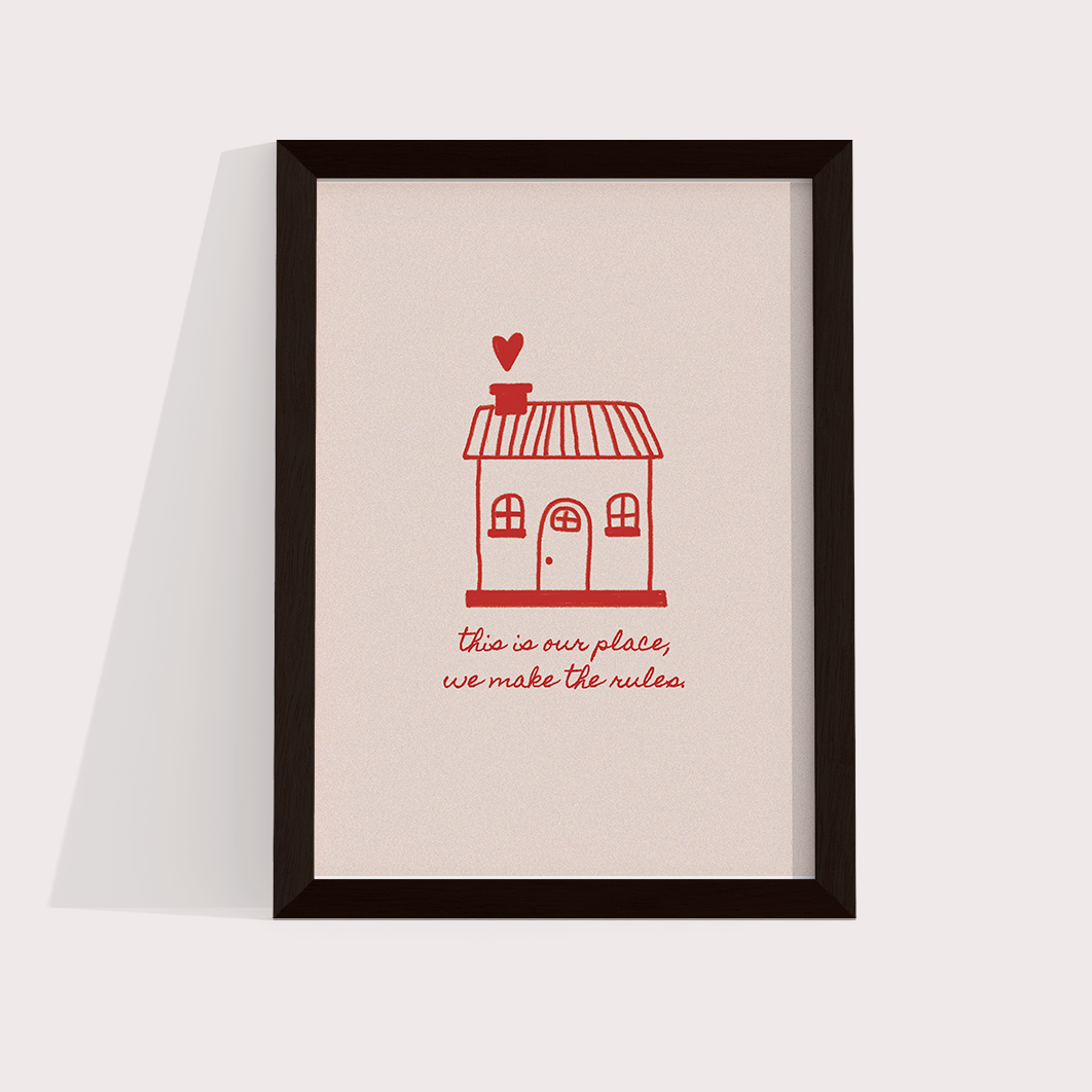 Quadro Frase música Lover Taylor Swift | LARTESTUDIO - LARTESTUDIO